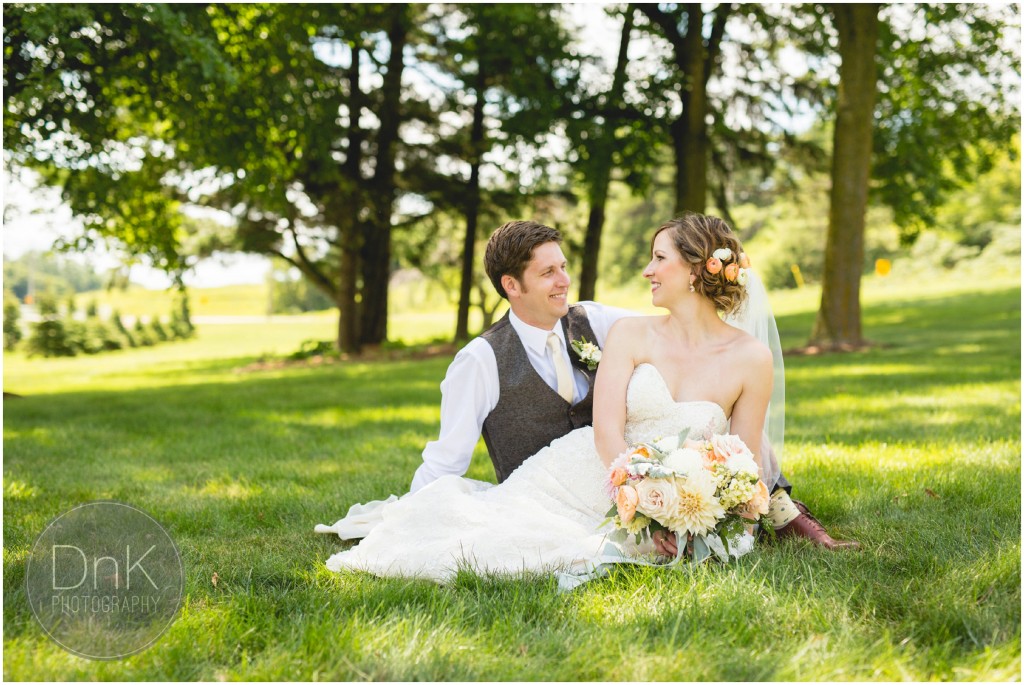 J&B's Wedding at Dellwood Barn - DnK Photography